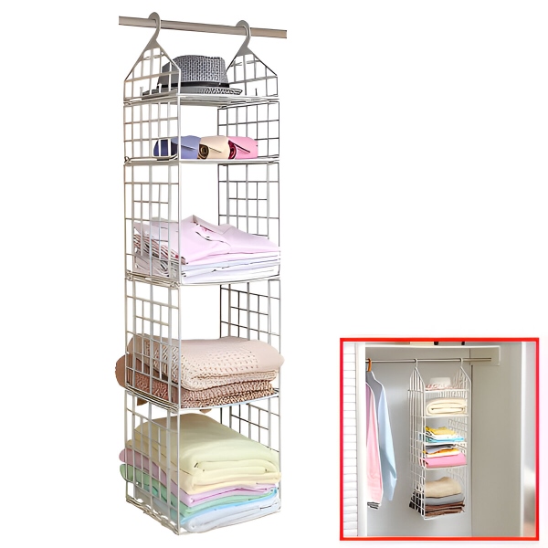 Sklopive police za odlaganje stvari na 5 nivoa | FOLDWAY – superzebra.rs