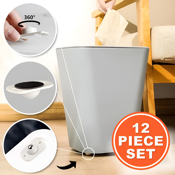 Univerzalni samolepljivi točkići 360° (12 kom.) | STICKYWHEEL ...