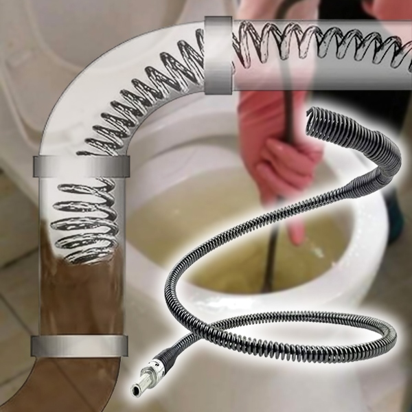 Fleksibilno crevo sa oprugom za začepljene odvode | DRAINSPRING ...